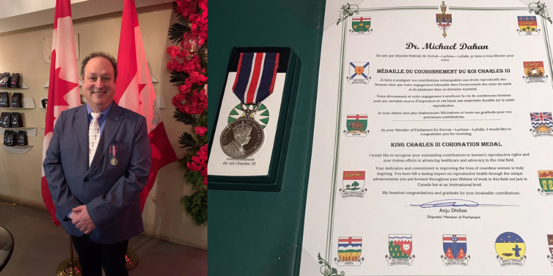 Le Dr Michael Dahan honoré par la médaille du couronnement du roi ...